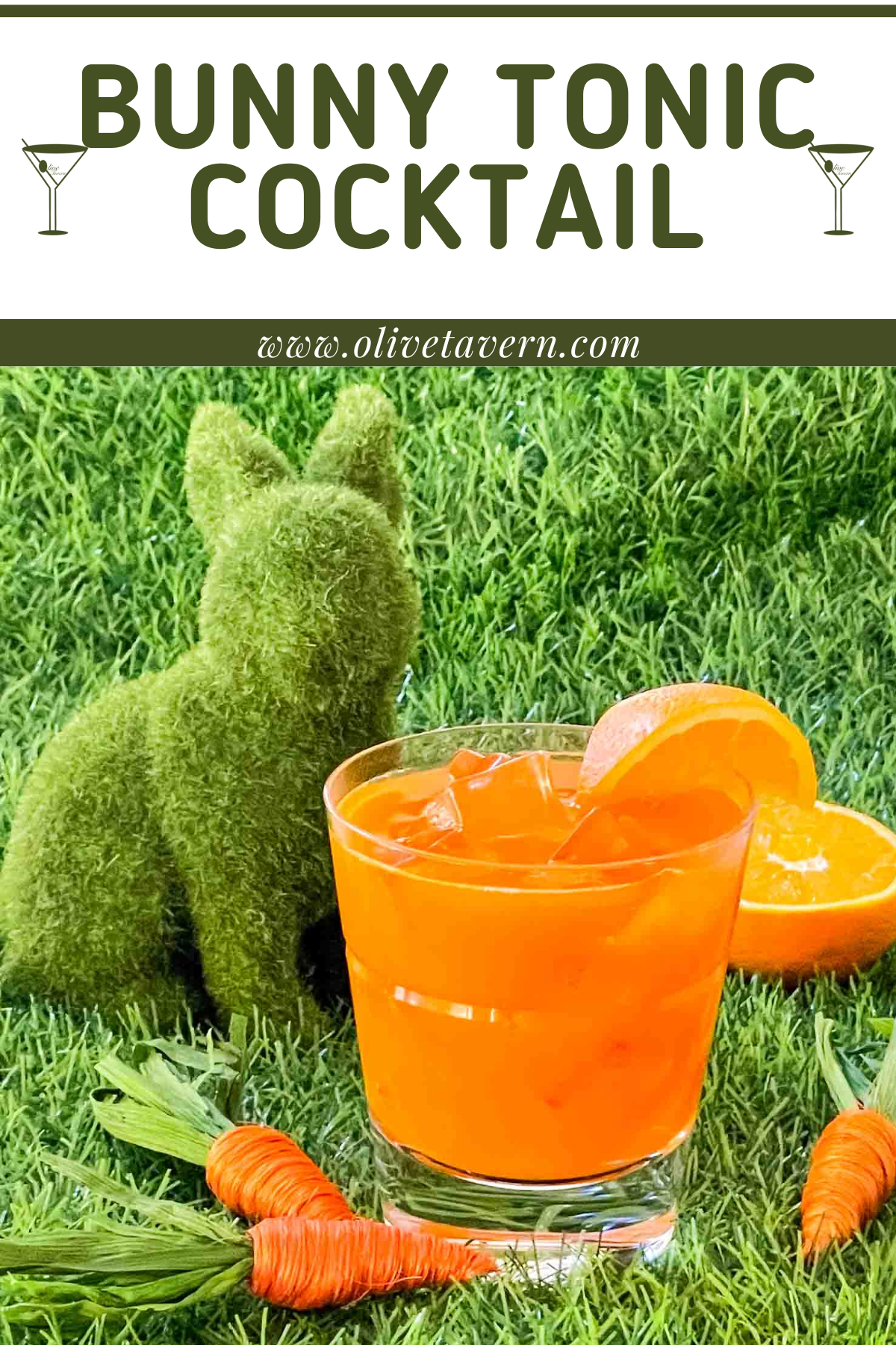 Bunny Tonic Cocktail - olivetavern.com