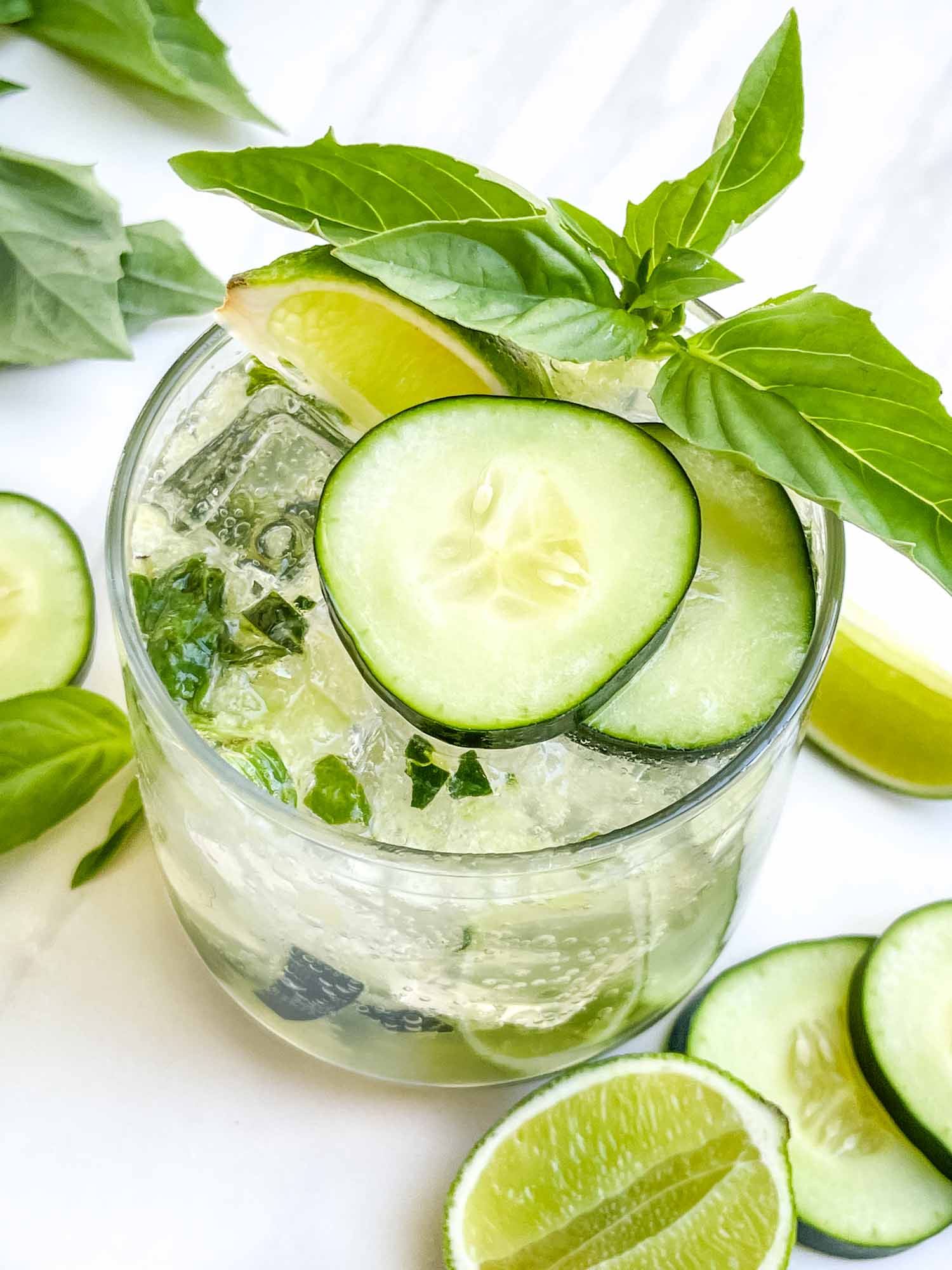 Cucumber Splash Mocktail - olivetavern.com