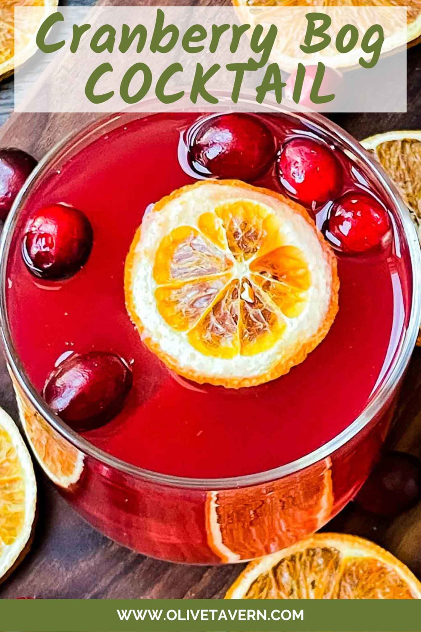 Cranberry Bog Cocktail - olivetavern.com