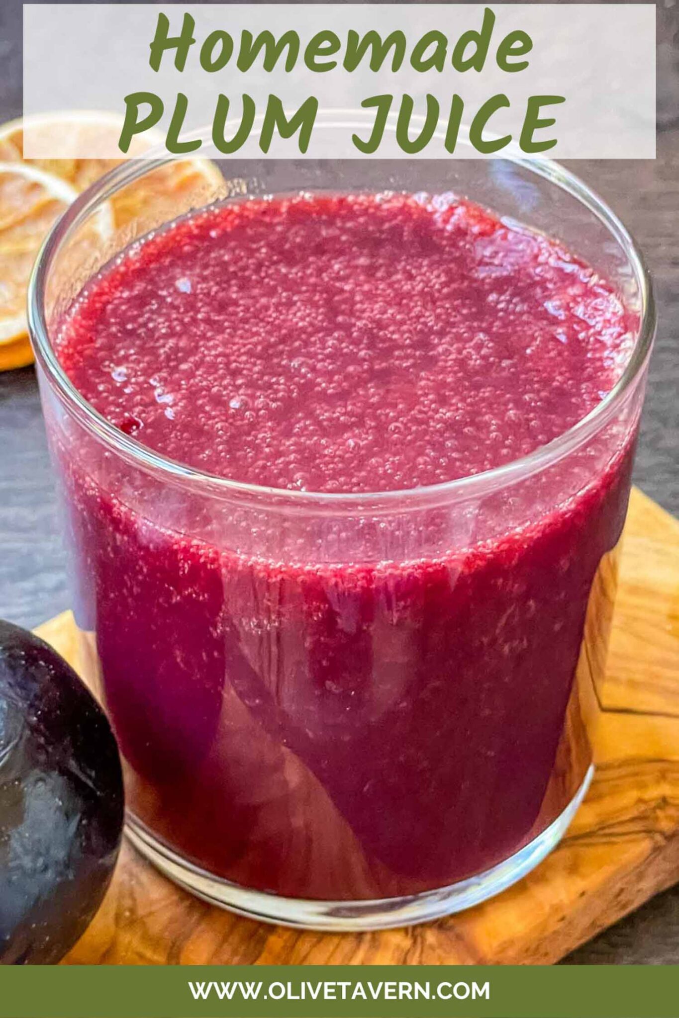 Plum Juice - olivetavern.com