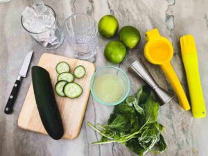 Cucumber Splash Mocktail - olivetavern.com