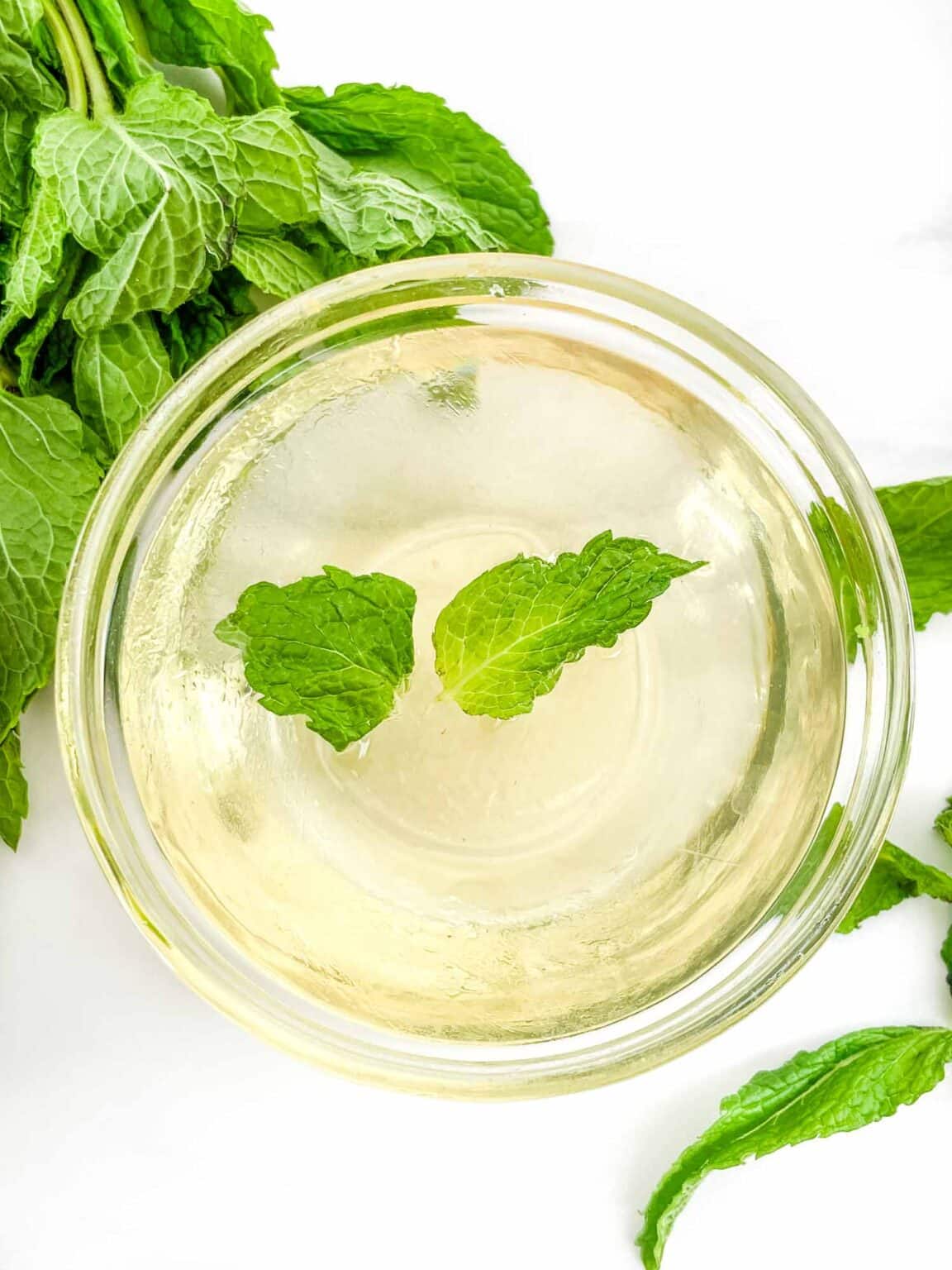 Mint Simple Syrup - olivetavern.com