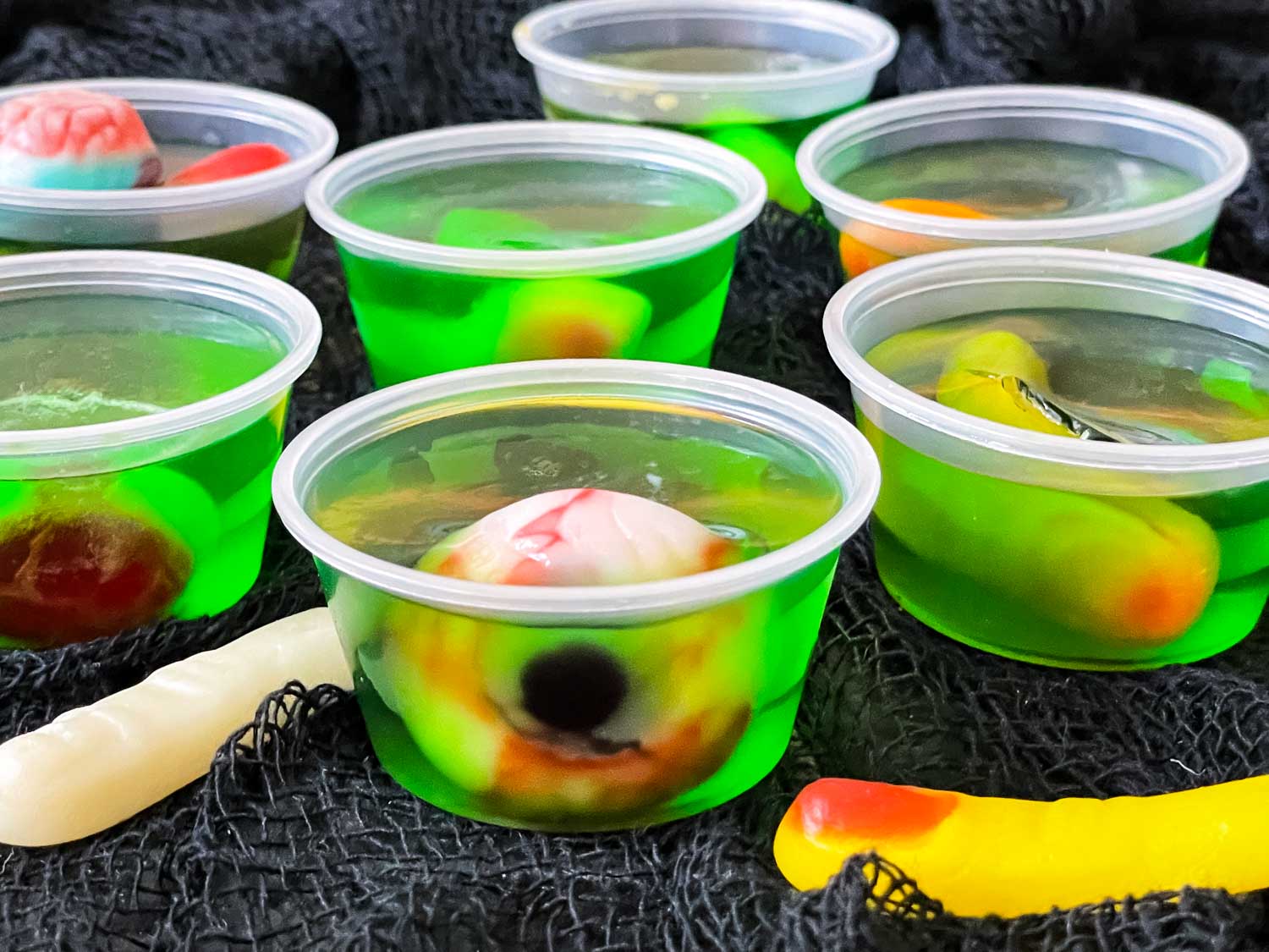 Embalming Fluid Halloween Jello Shots - olivetavern.com